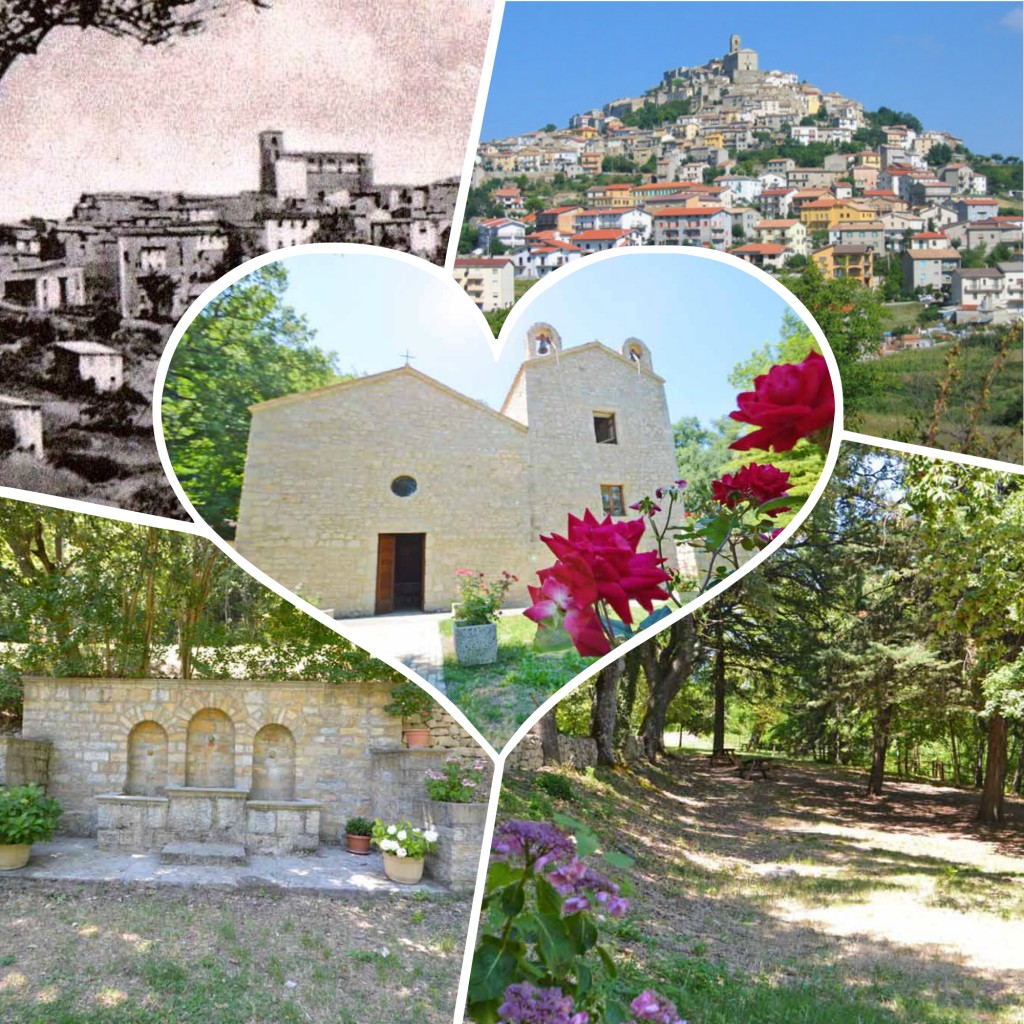 Il paese di Fraine nella Regione d'Abruzzo in Provincia di Chieti ...